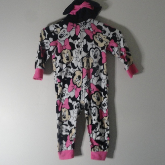 Disney | One Pieces | Disney Sleeper With Hood Ears And Bow Size 4 ...